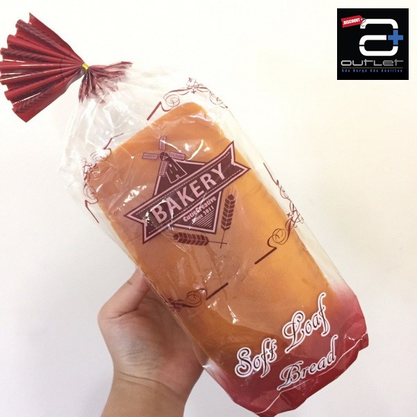 Jual Squishy Roti Tawar Sobek Soft Loef Bread Squishy Jumbo | Shopee ...