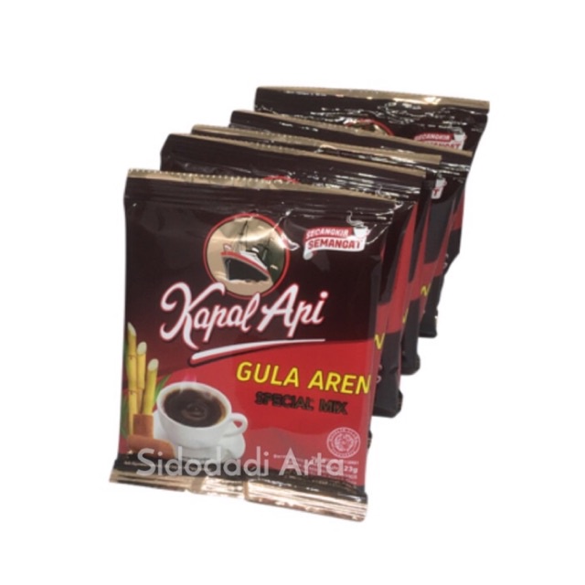 Jual Kapal Api Spesial Mix Gula Aren (10.pcs x 23gr) | Shopee Indonesia