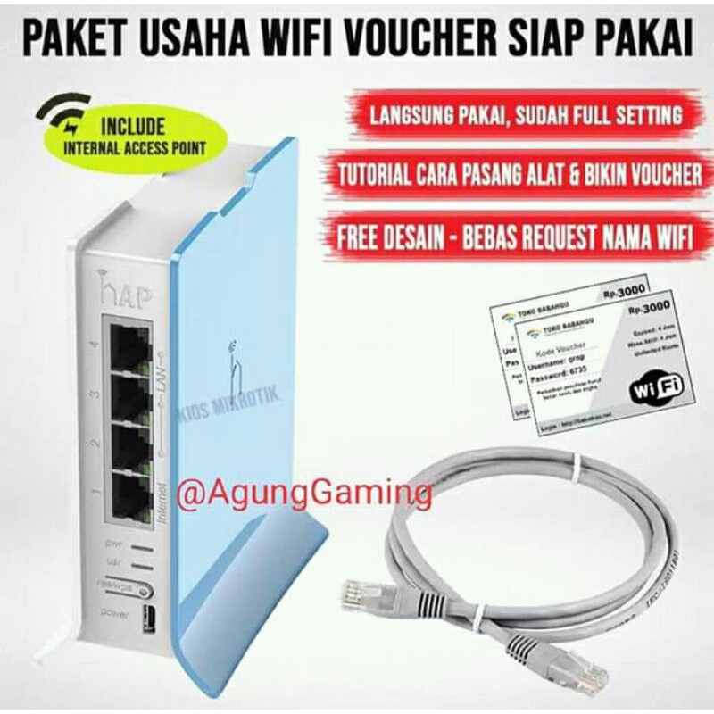 Jual Paket Usaha Hotspot Siap Pakai - Sudah disetting anda tinggal ...
