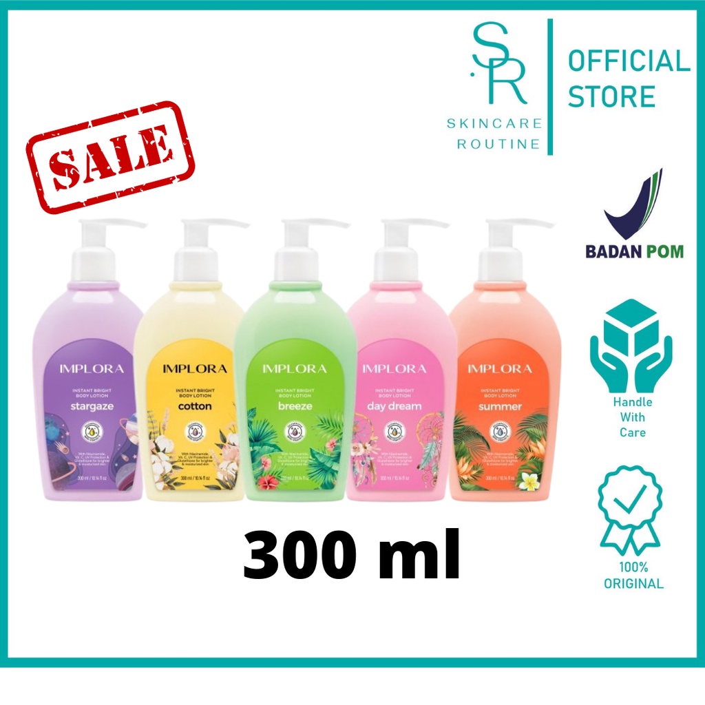 Jual Implora Instant Bright Body Lotion 300ml | Shopee Indonesia