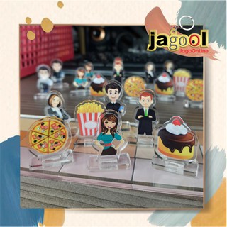 Jual Standee Bidak Pion Buah Game papan boardgame 8x8cm Akrilik Custom ...