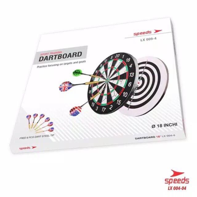Jual DART GAME BESAR 18 inch / Papan Dart Board Besar Ukuran 46 cm 004 ...