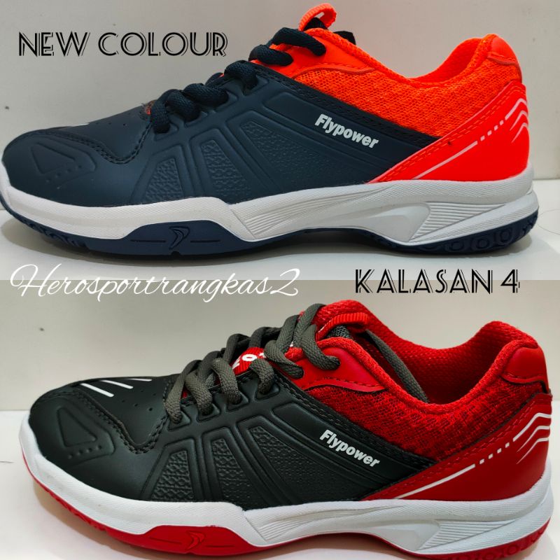 Jual Sepatu flypower kalasan 4 new color / sepatu badminton | Shopee ...