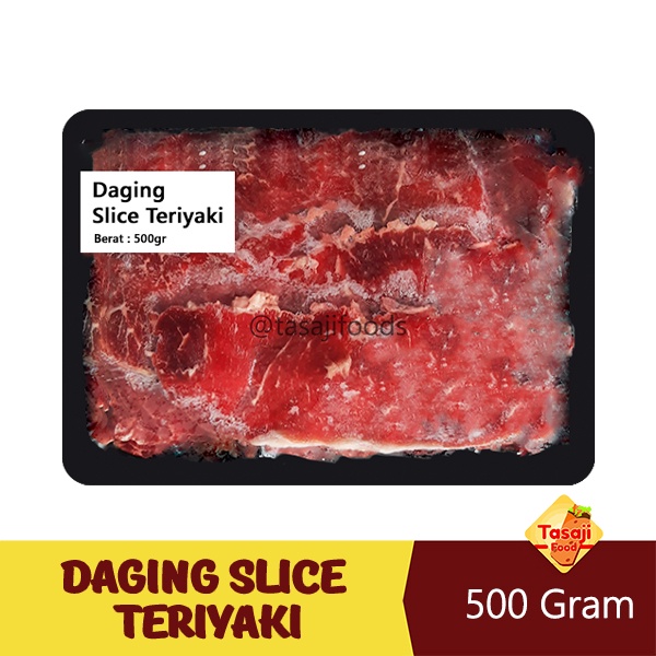 Jual Daging Sapi Slice Tipis - Tanpa Lemak (Teriyaki Yakiniku ...