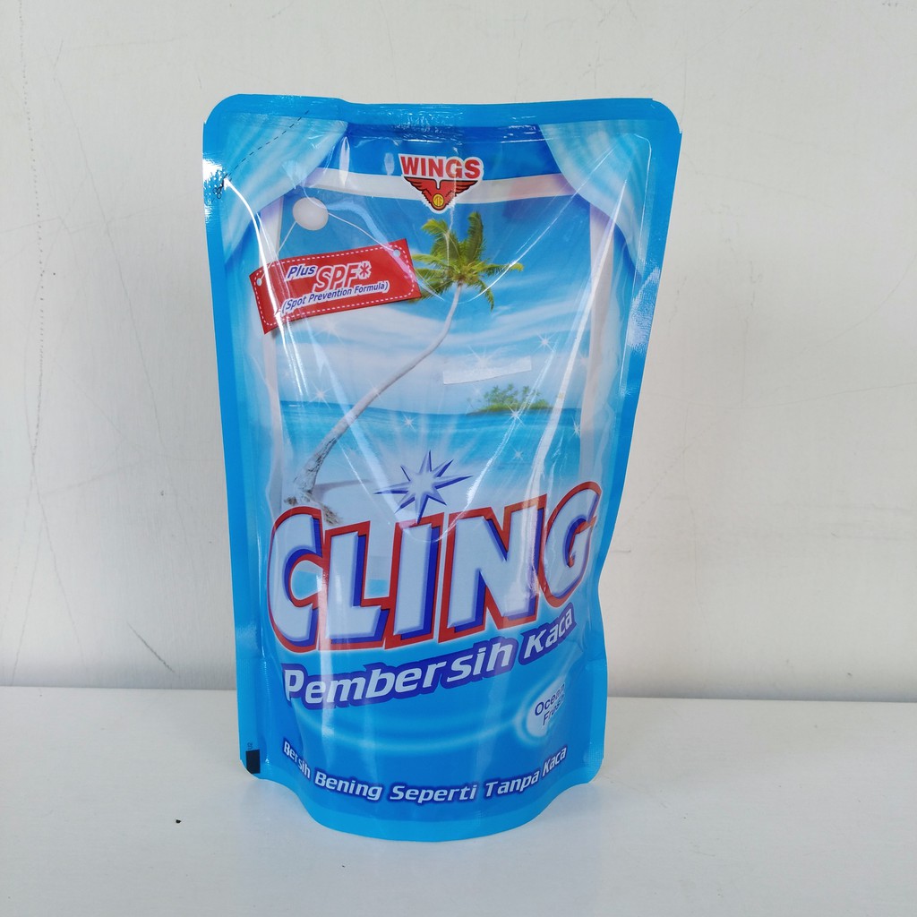 Jual Cairan Pembersih Kaca Cling Refill 425ml | Shopee Indonesia