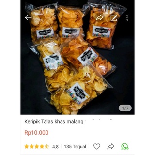 Jual Keripik Talas Keripik Mbote Khas Malang Gurih Rasa Rasa | Shopee ...