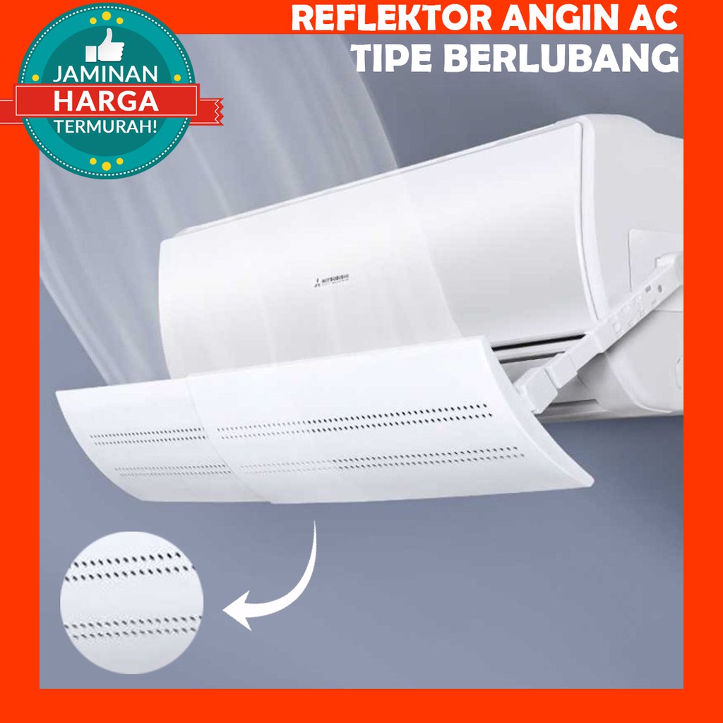 Jual AC Reflector Penghalang Angin AC Cover Penahan Hebusan Reflektor ...
