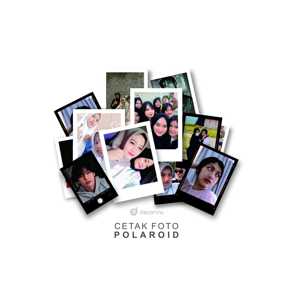 Jual CETAK FOTO POLAROID 2R I MURAH PAKETAN ISI 10PCS | Shopee Indonesia
