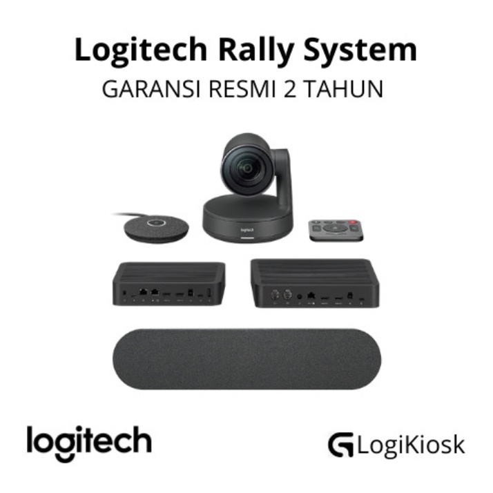 Jual LOGITECH Rally System Video Conference Ultra HD - GARANSI RESMI ...