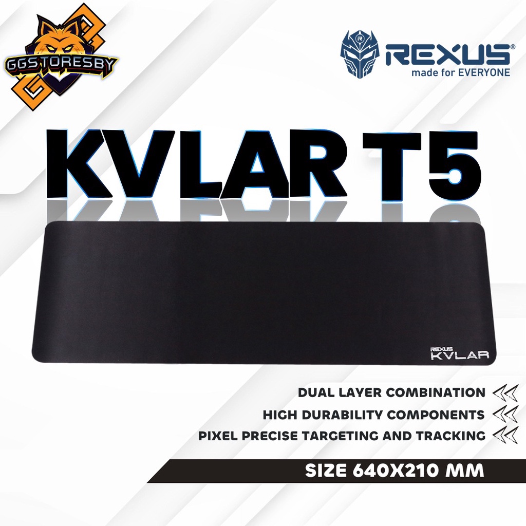 Jual REXUS KVLAR T5 Gaming Mousepad | Shopee Indonesia