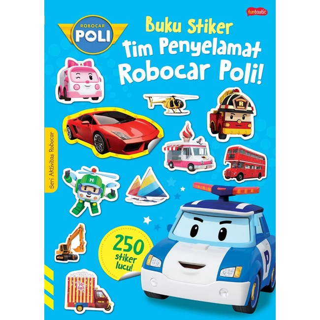 Jual Robocar Poli : Buku Stiker Tim Penyelamat Robocar Poli! - Roi ...