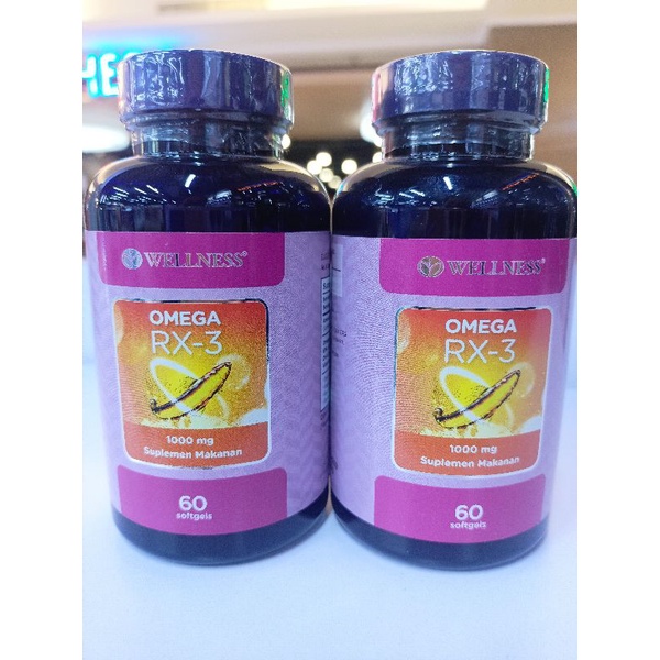 Jual Wellness omega RX-3 isi 60s | Shopee Indonesia