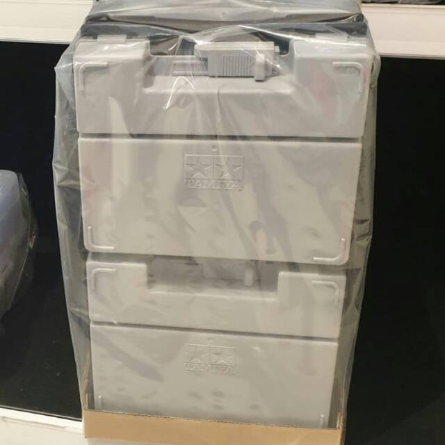 Jual Tamiya portable pit box grey (15424) Indonesia|Shopee Indonesia