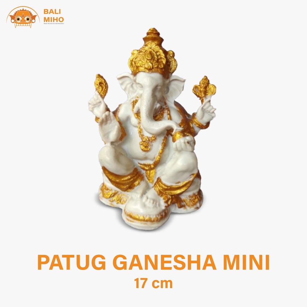 Jual Patung Ganesha 17 cm - Patung Ganesa - Patung Dewa Ganesa - Patung ...