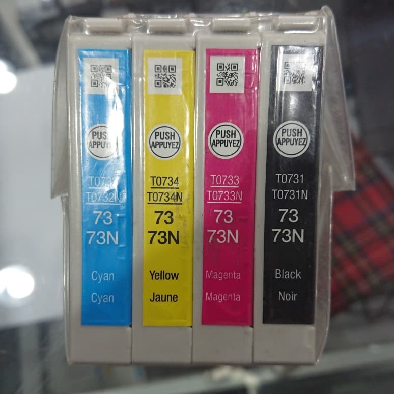 Jual CARTRIDGE EPSON 73 73N Original CMYK | Shopee Indonesia