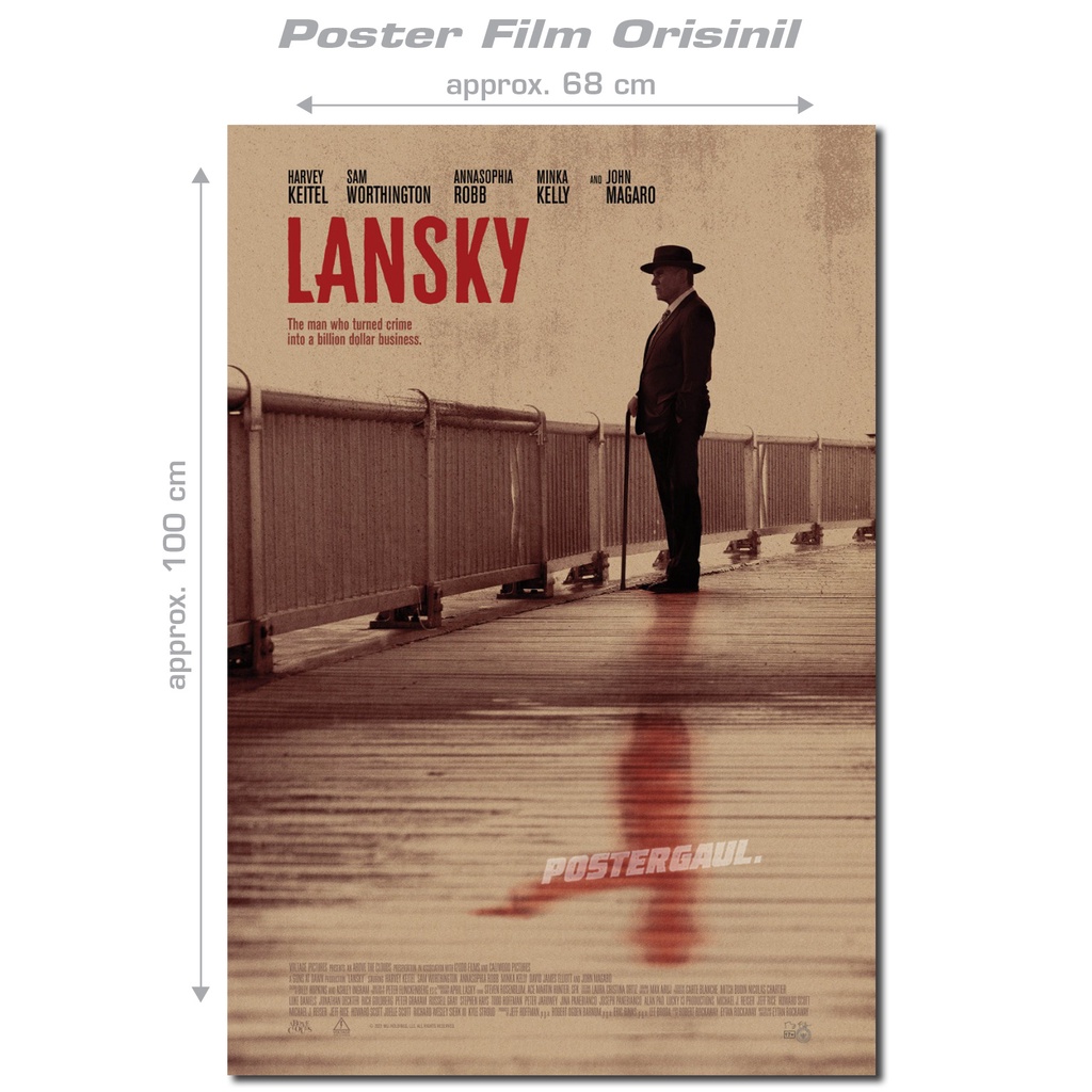 Jual Poster Film LANSKY - original Indonesian one sheet, ukuran 68 x ...