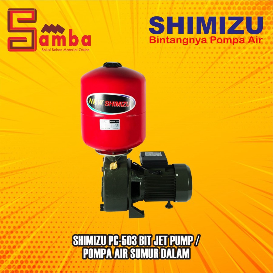 Jual SHIMIZU PC-503 BIT JET PUMP / POMPA AIR SUMUR DALAM | Shopee Indonesia