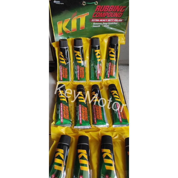 Jual KIT Rubbing Compound Heavy Duty Polish / Kompon Cat 60gr | Shopee ...