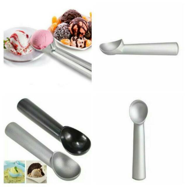 Jual Scoop ice cream sendok ice cream skop es krim cream warna silver ...