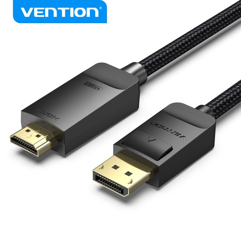Jual Vention Kabel DisplayPort to HDMI Converter DP Male to HDMI Male ...
