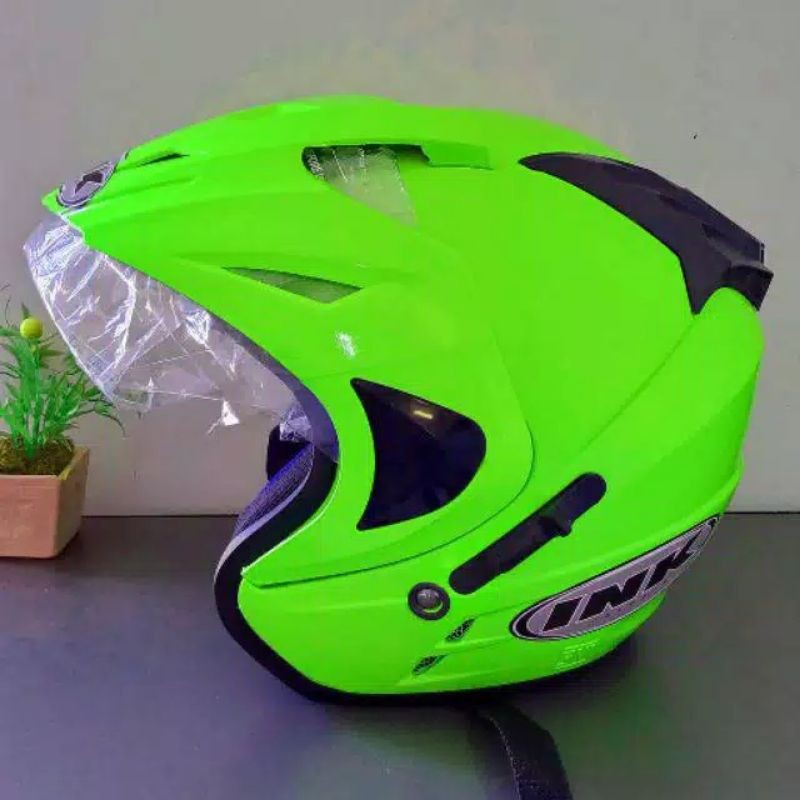 Jual Helm INK T1 double visor FREE PACKING BOX | Shopee Indonesia