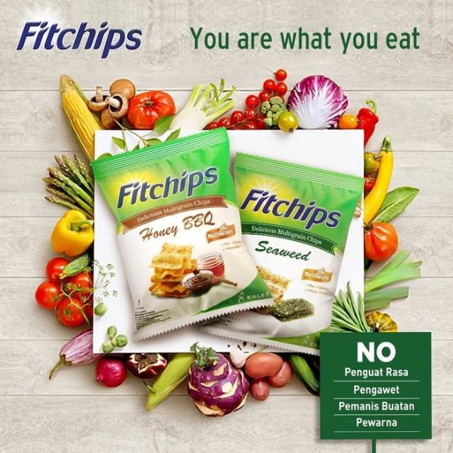 Jual Kalbe Fitchips makanan sehat ada 2 pilihan rasa non MSG | Shopee ...