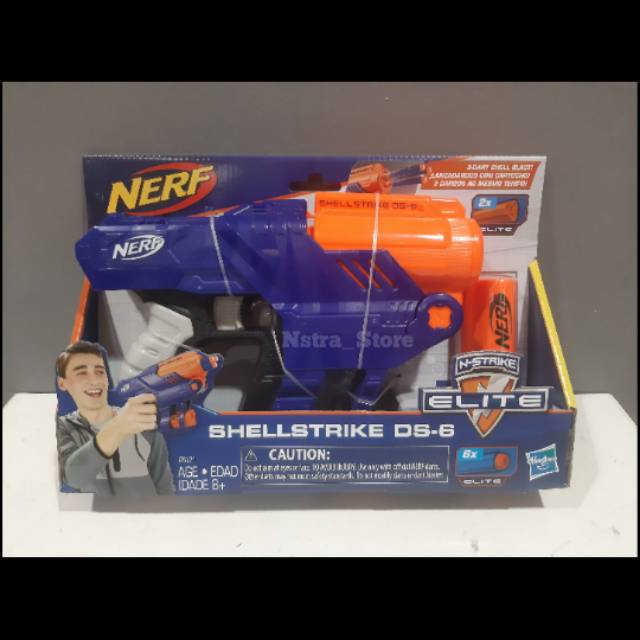 Jual Hasbro Nerf Elite N- Strike Shellstrike DS-6 / tembakan nerf ...
