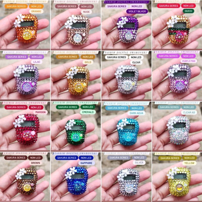 Jual tasbih digital blink jam hitung tasbih blink asbih Digital Blink ...