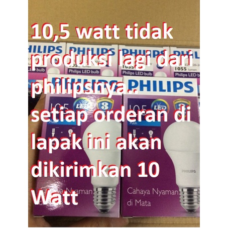 Jual Lampu Led Philips 10,5 Watt Putih Led Philips | Shopee Indonesia