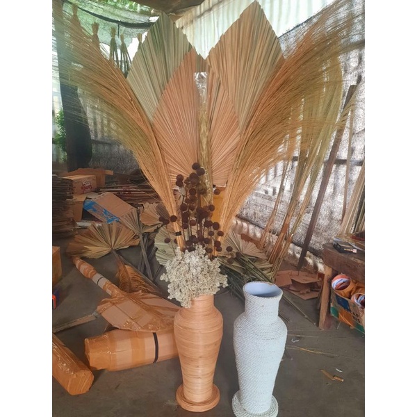 Jual Bunga Kering Asthetick Dan Vas Bunga Kering Dekorasi Bunga