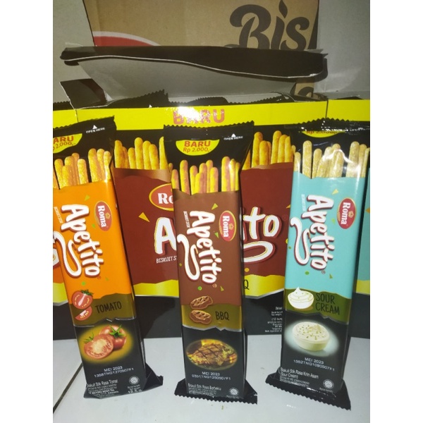 Jual Roma Apetito stick Biscuit 1 pieces | Shopee Indonesia