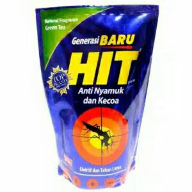 Jual Hit Cair Isi Ulang Green Tea/Cairan Pembunuh Serangga 360ml ...