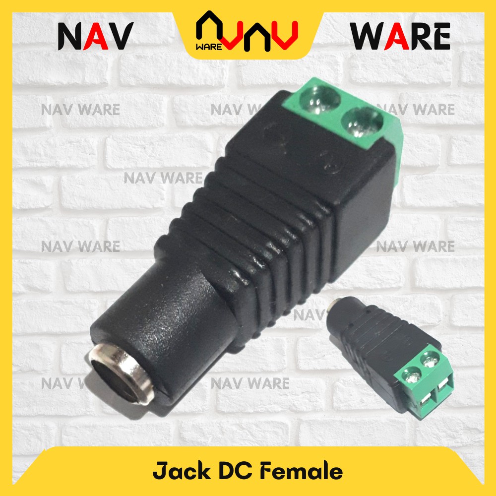 Jual Jack DC Female Konektor Power Adaptor Power Supply CCTV Pompa DC ...