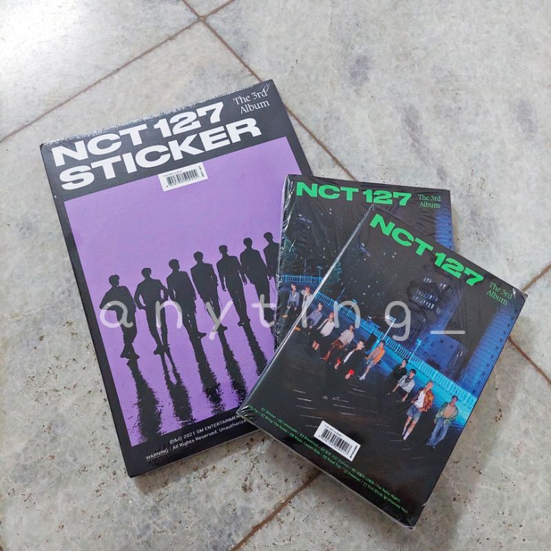 Jual ALBUM NCT 127 STICKER STICKY SEOUL CITY PHOTOBOOK SEALED WITH ...
