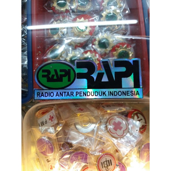 Jual Stiker RAPI 3D Indonesia|Shopee Indonesia