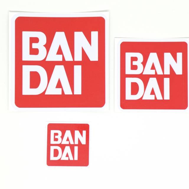 Jual Sticker Logo Bandai Dapet 3 Ukuran | Shopee Indonesia