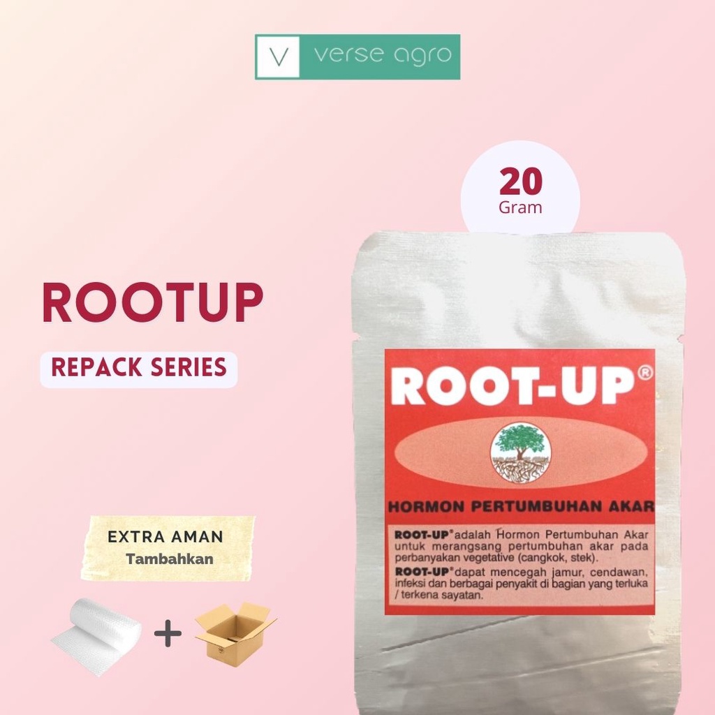 Jual ROOT-UP BOTOL Hormon Percepat Pertumbuhan Akar Stek Batang Tanaman ...