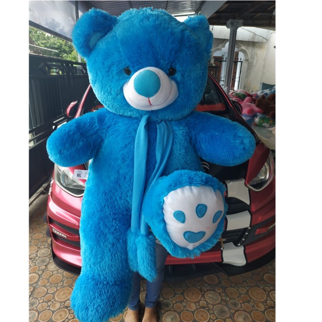 Jual Teddy bear syal jumbo biru SNI / grosir boneka terlucu | Shopee ... Jual Teddy bear syal jumbo biru SNI / grosir boneka terlucu | Shopee ...