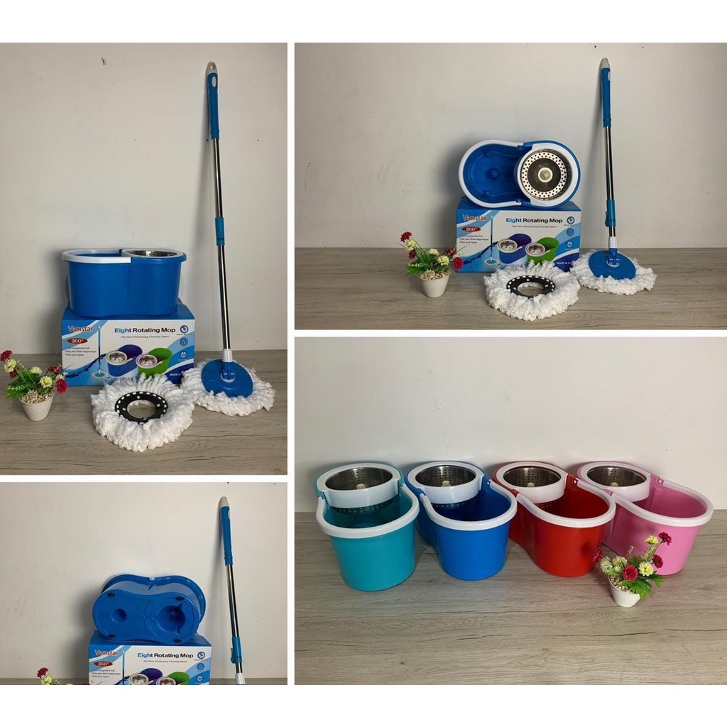 Jual ALAT PEL LANTAI SUPER EIGHT ROTATING | Shopee Indonesia