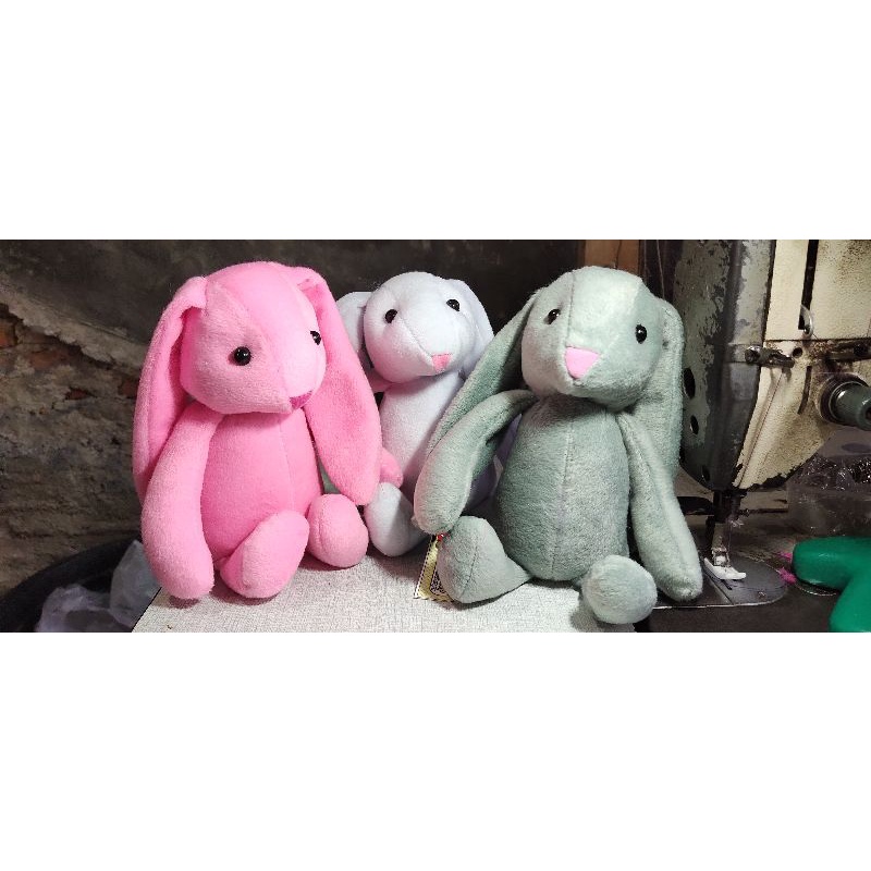 Jual boneka kelinci telinga panjang tinggi 10cm Indonesia|Shopee Indonesia