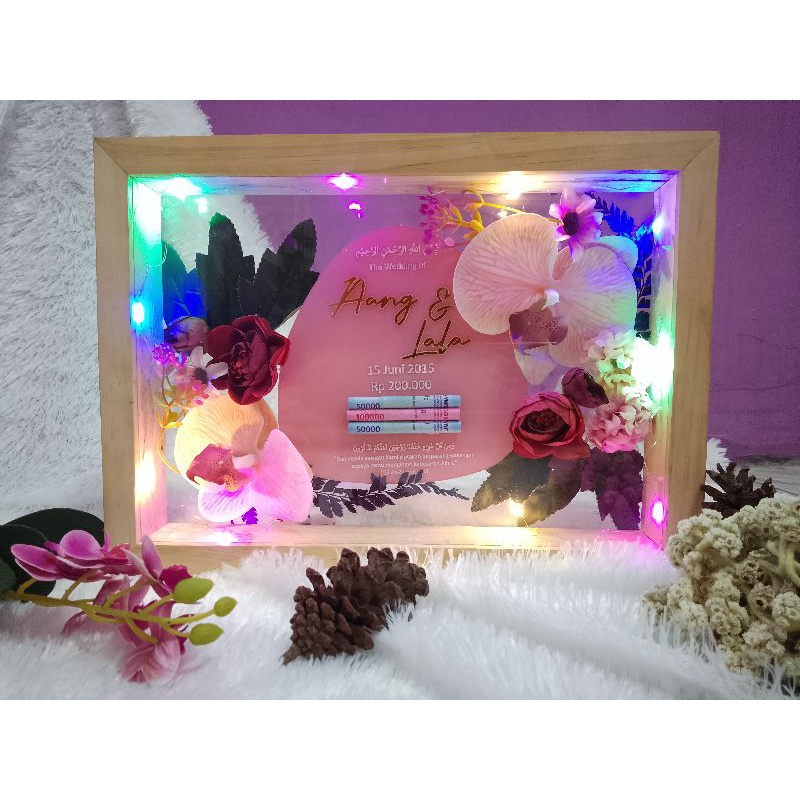 Jual MAHAR PERNIKAHAN FRAME 3D TRANSPARAN | MAHAR PERNIKAHAN | Shopee ...