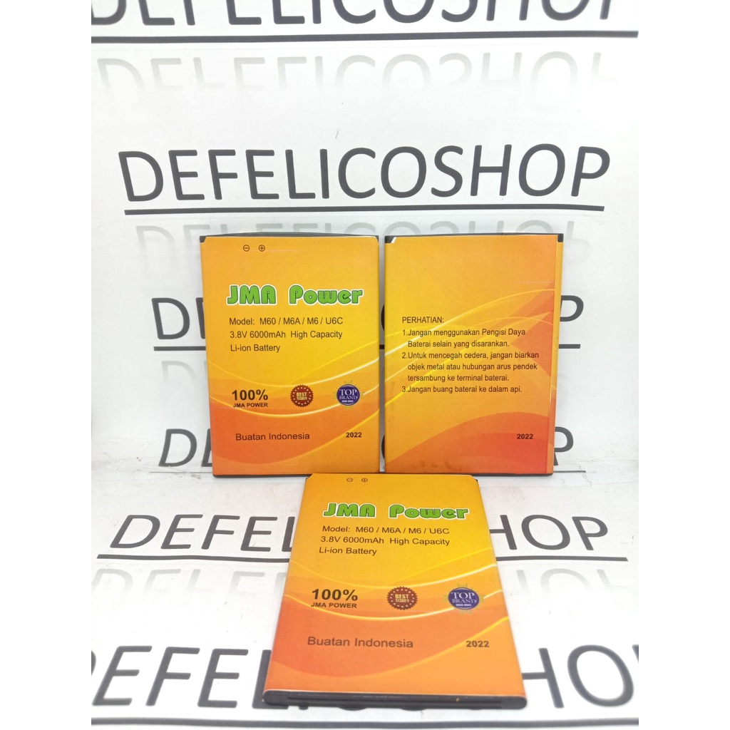Jual Baterai HP Evercross Cross M6 M6A M60 U6C M6 20 Original JMA Batrai Batre HP | Shopee Indonesia