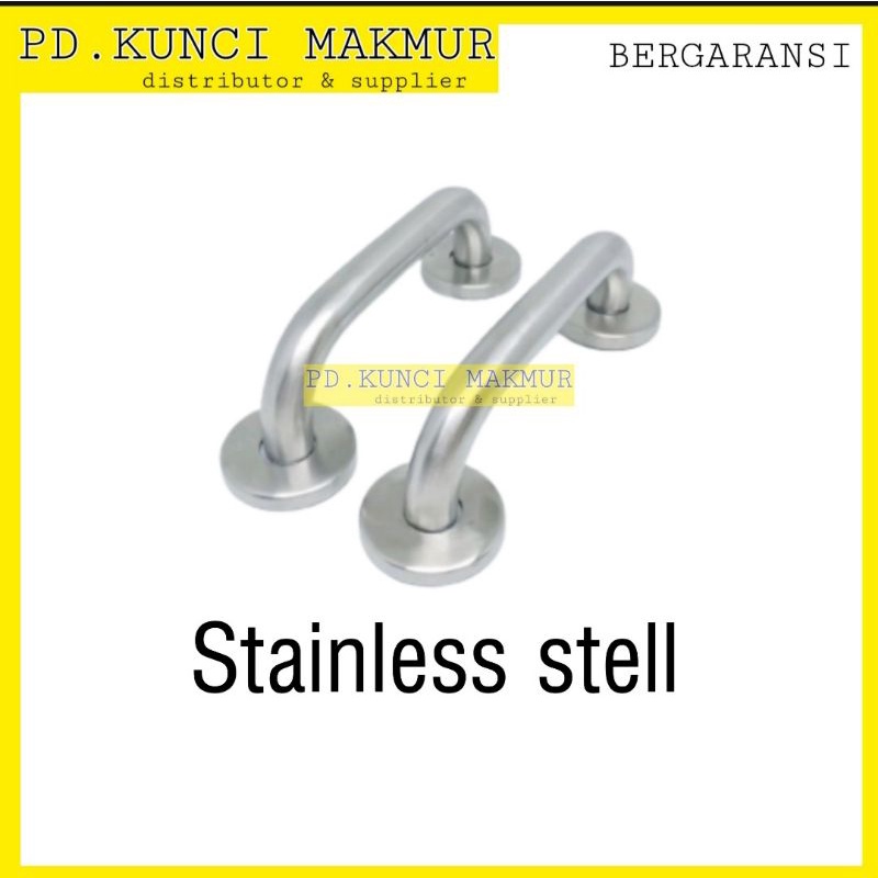 Jual handle pintu garasi bulat 20cm stainless stell tarikan pintu pull ...