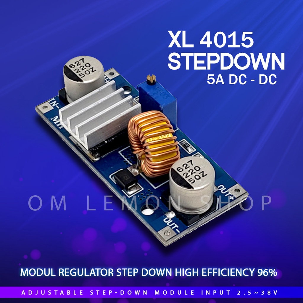 Jual XL4015 Step down 5A penurun penstabil tegangan DC - DC regulator ...