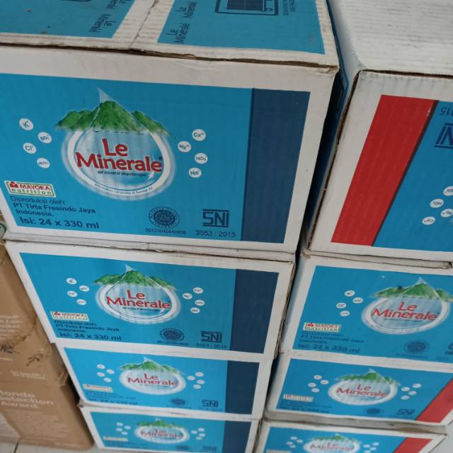 Jual Le mineral botol kecil 330ml (per Dus) | Shopee Indonesia