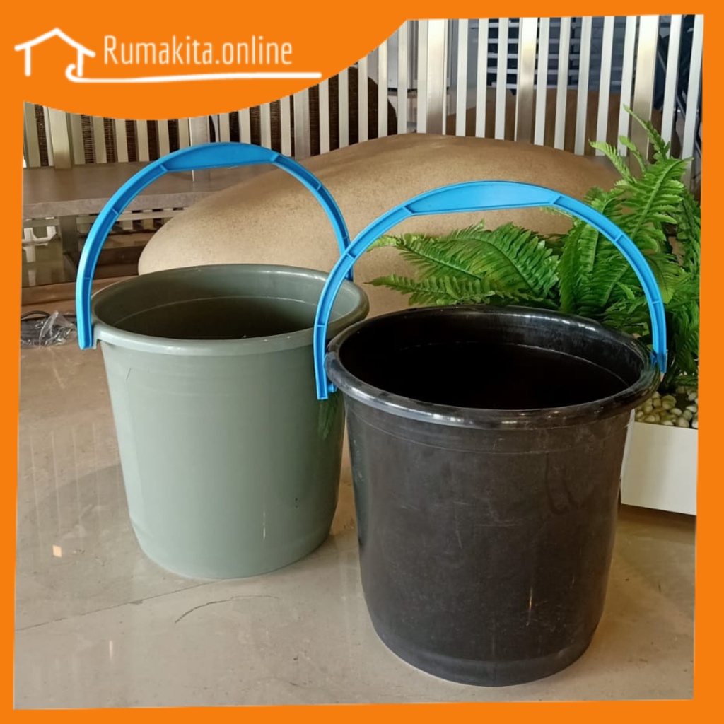 Jual Timba Plastik Murah / Ember Plastik 19 Liter / Timba Dua Warna ...
