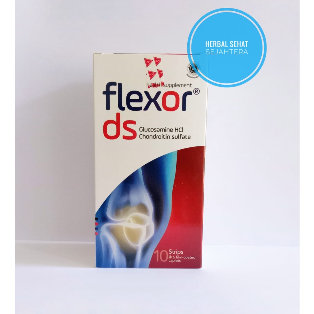 Jual FLEXOR DS Flexor Ds isi 60 Kaplet- Tulang dan Sendi | Shopee Indonesia