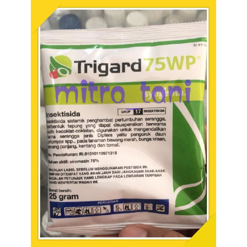 Jual insektisida sistemik TRIGARD 75WP 25gram dari SYNGENTA | Shopee ...