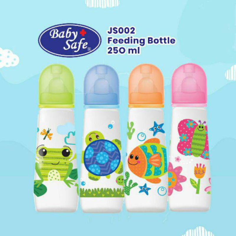 Jual Baby Safe Botol Susu JS002 250ml dan JS001 125ml | Shopee Indonesia