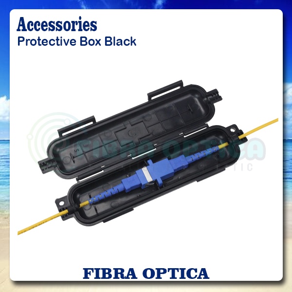 Jual Fiber Optic Protection BOX SC Adapter |Waterproof Protective Box ...